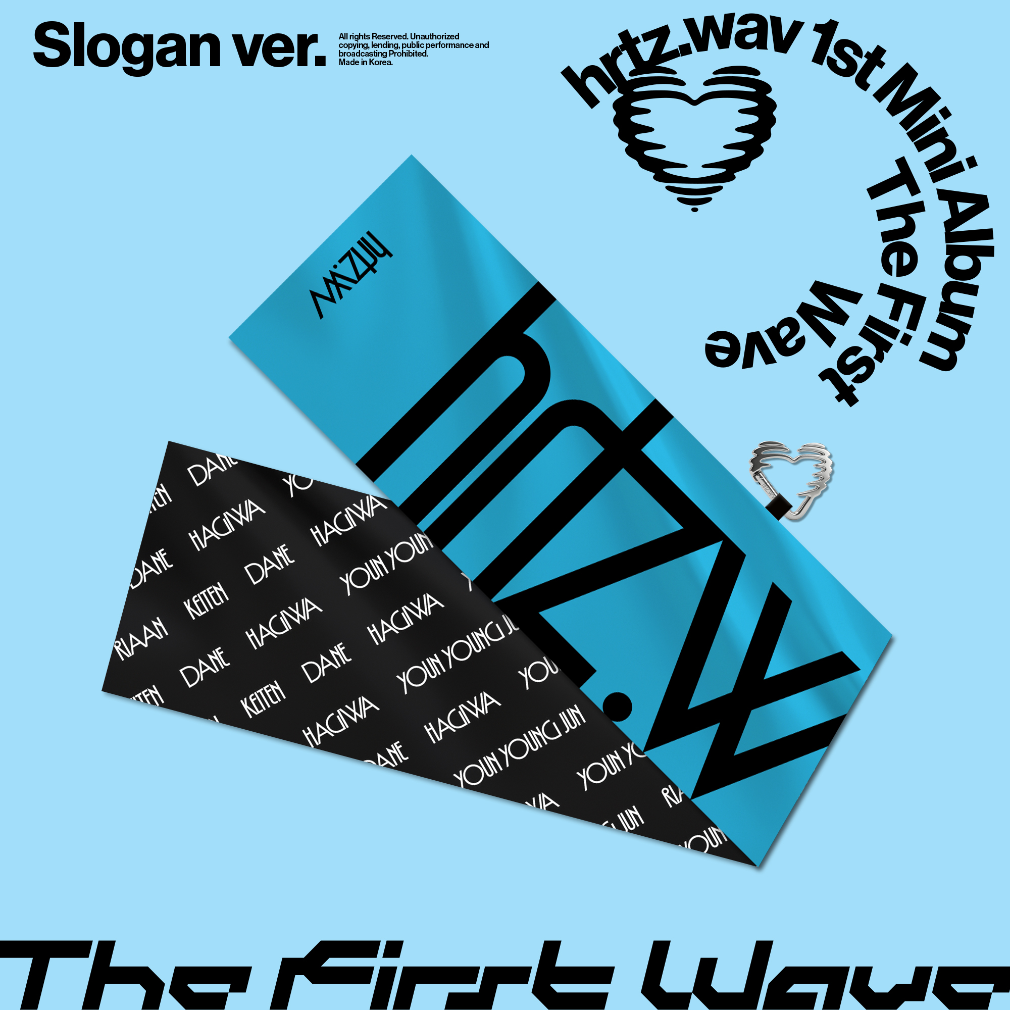 hrtz.wav (하츠웨이브) 미니 1집 [The First Wave] (Slogan ver.) | MAKESTAR